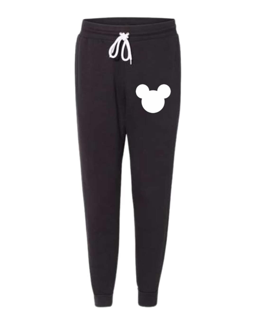 SALE! Disney Mickey Mouse Black Lightweight Jogger Sweatpants ...