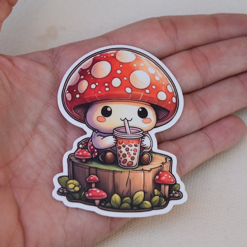 Cute Kawaii Mushrooms - Etsy