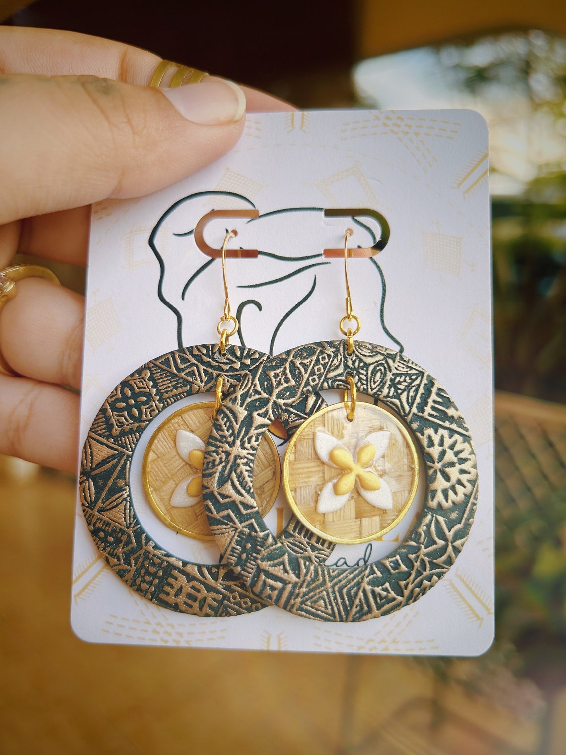 Tutuila Earrings - Etsy
