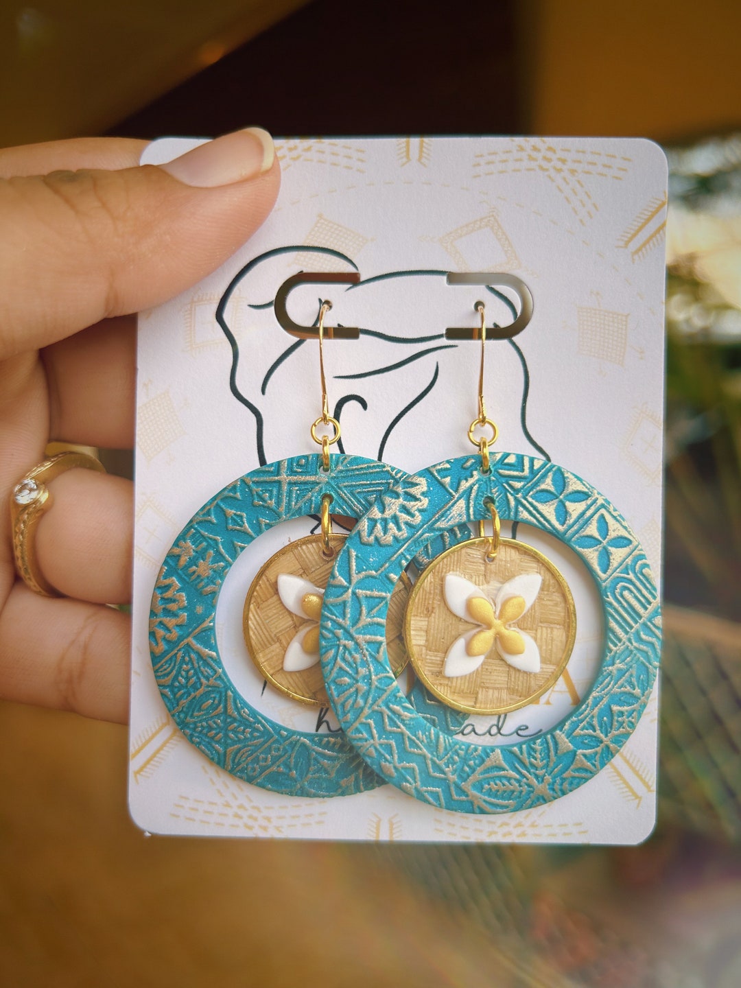 Tutuila Earrings - Etsy