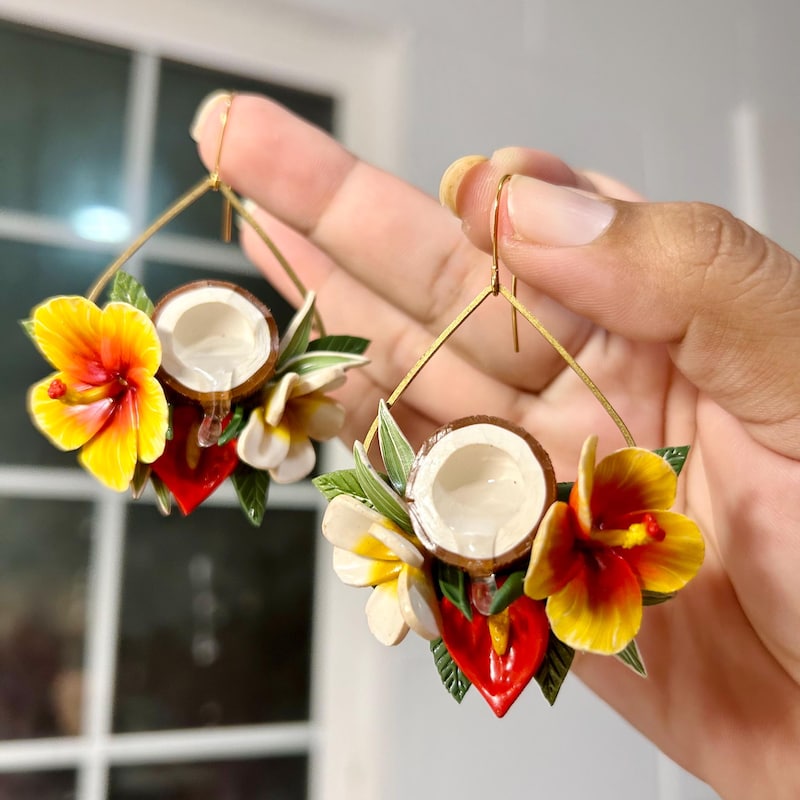 Island Studs - Etsy