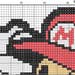 Mario Cross Stitch Pattern - INSTANT DOWNLOAD - #17-03-SM - Etsy