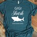 Gigi Shark Shirt Unisex, Gigi Shirt, Gigi T Shirt, Best Gigi, Gigi Gift ...