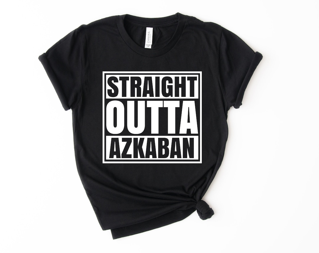 Straight Outta Azkaban Shirt Unisex, Nerd Shirt, Fantasy Shirt, Wizard ...