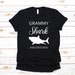 Grammy Shark Shirt Unisex, Grandma Shark, Grandma Shirt, Shark Family ...