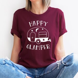 Happy Glamper Shirt Unisex, Glamping Shirt, Glamping Accessories ...