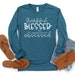Thankful Blessed and Mashed Potato Obsessed Shirt, Fall Shirt Unisex ...