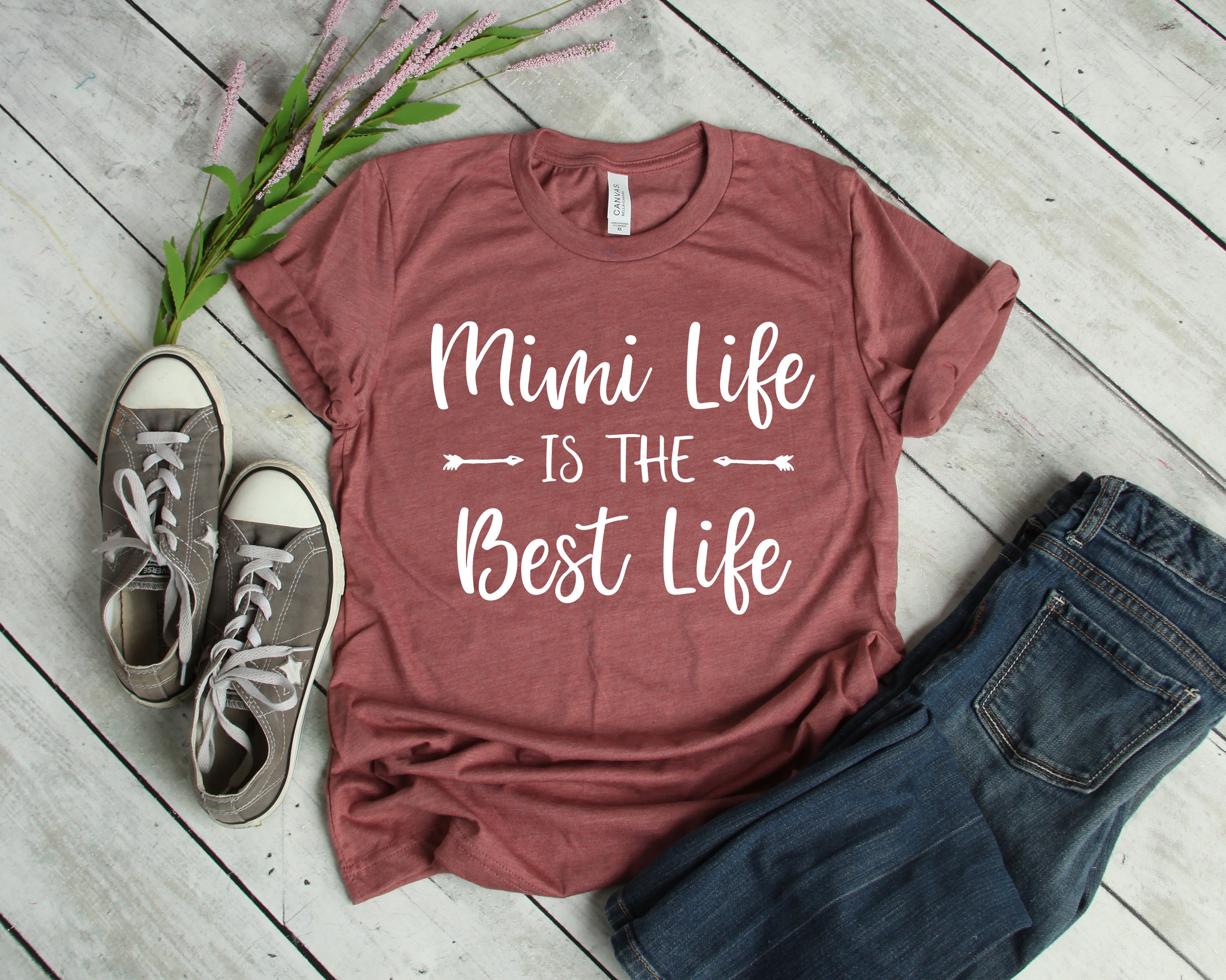Mimi Shirt Mimi Life Is The Best Life Unisex Shirt Mimi T | Etsy