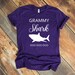 Grammy Shark Shirt Unisex, Grandma Shark, Grandma Shirt, Shark Family ...