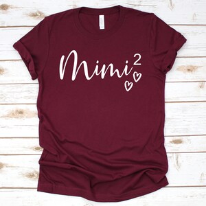 Mimi Squared Shirt Unisex, Mimi Shirt, Mimi Twice, Mimi Again, Grandma ...