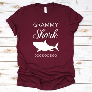 Grammy Shark Shirt Unisex, Grandma Shark, Grandma Shirt, Shark Family ...