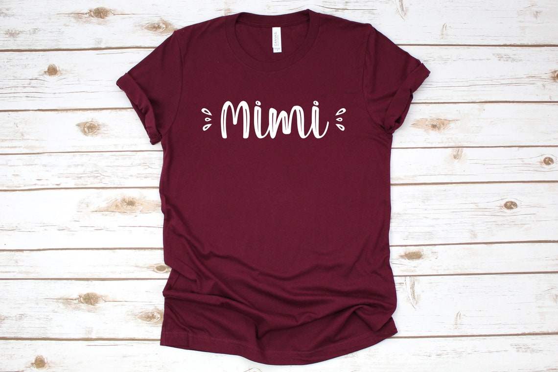 Mimi Shirt Unisex Cute Mimi T Shirt Mimi Gift Gift For | Etsy