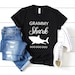 Grammy Shark Shirt Unisex V Neck, Grandma Shark, Grandma Shirt, Shark ...