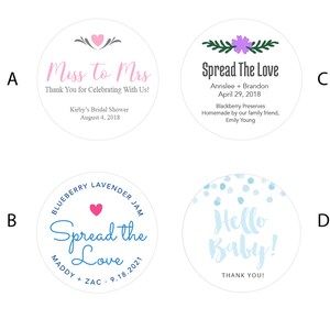 Custom Stickers for Party Favors Set of 15 Round Stickers for | Etsy
