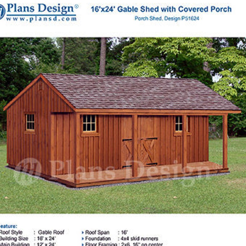 16x30 House Plans - Etsy