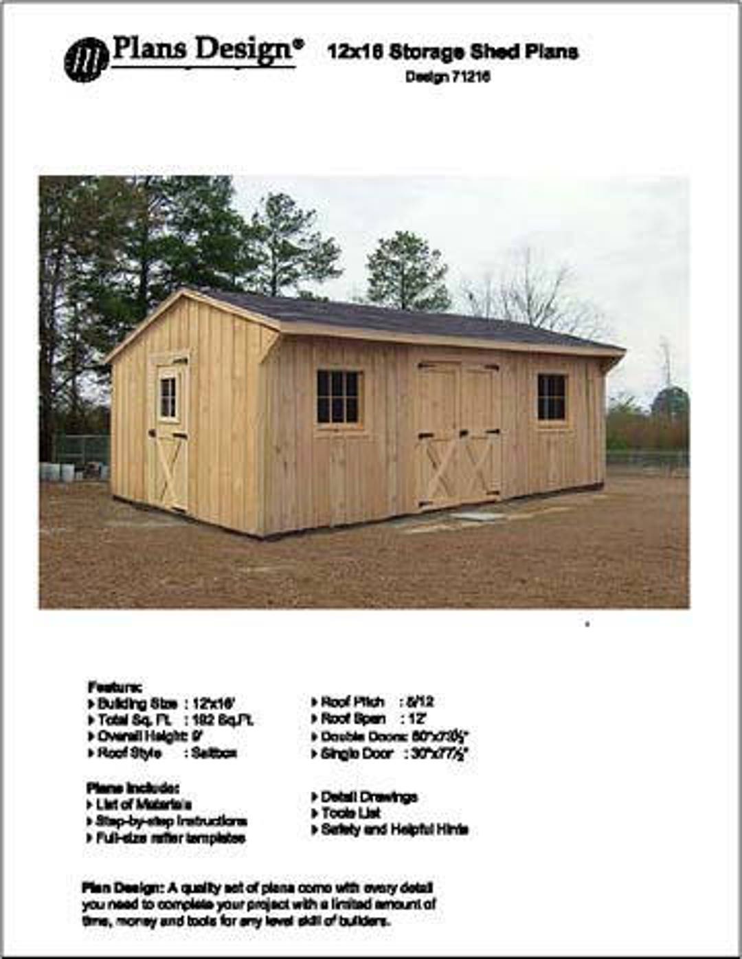Saltbox Roof Barn