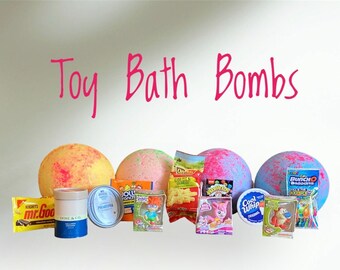 Bath Bomb With Mini Brands Toy Inside - Etsy