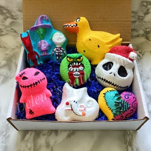 Nightmare Bath Bomb Gift Set. Ultimate Holiday Edition! Halloween Bath ...