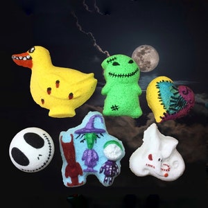 Nightmare Bath Bomb Gift Set. Halloween Bath Bombs. Boogie Man Bath ...