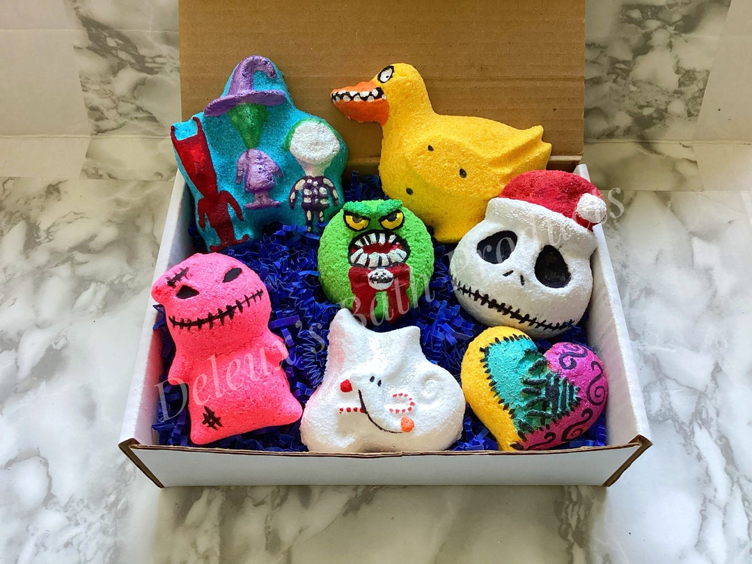 Nightmare Bath Bomb Gift Set. Ultimate Holiday Edition Halloween Bath ...