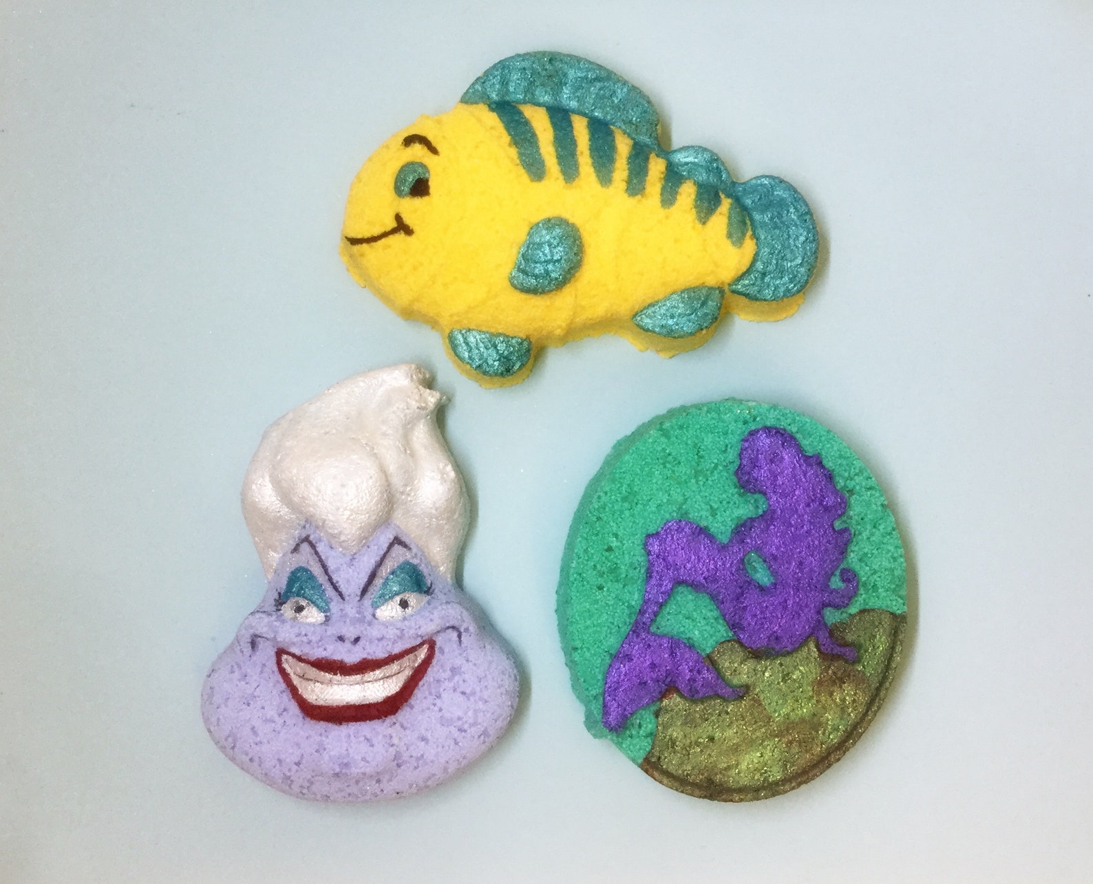 Little Mermaid Bath Bomb Set. Fairy Tale Themed Bath Bomb. - Etsy