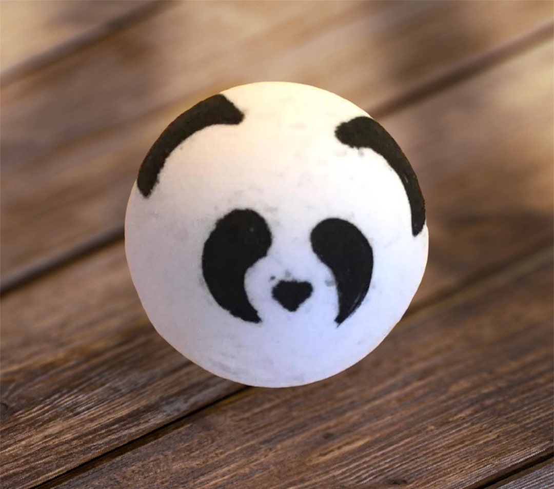 Panda Bath Bomb. Colour-changing Bath Bomb. Red Bath Bomb - Etsy