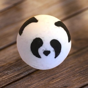 Panda Bath Bomb. Colour-changing Bath Bomb. Red Bath Bomb - Etsy