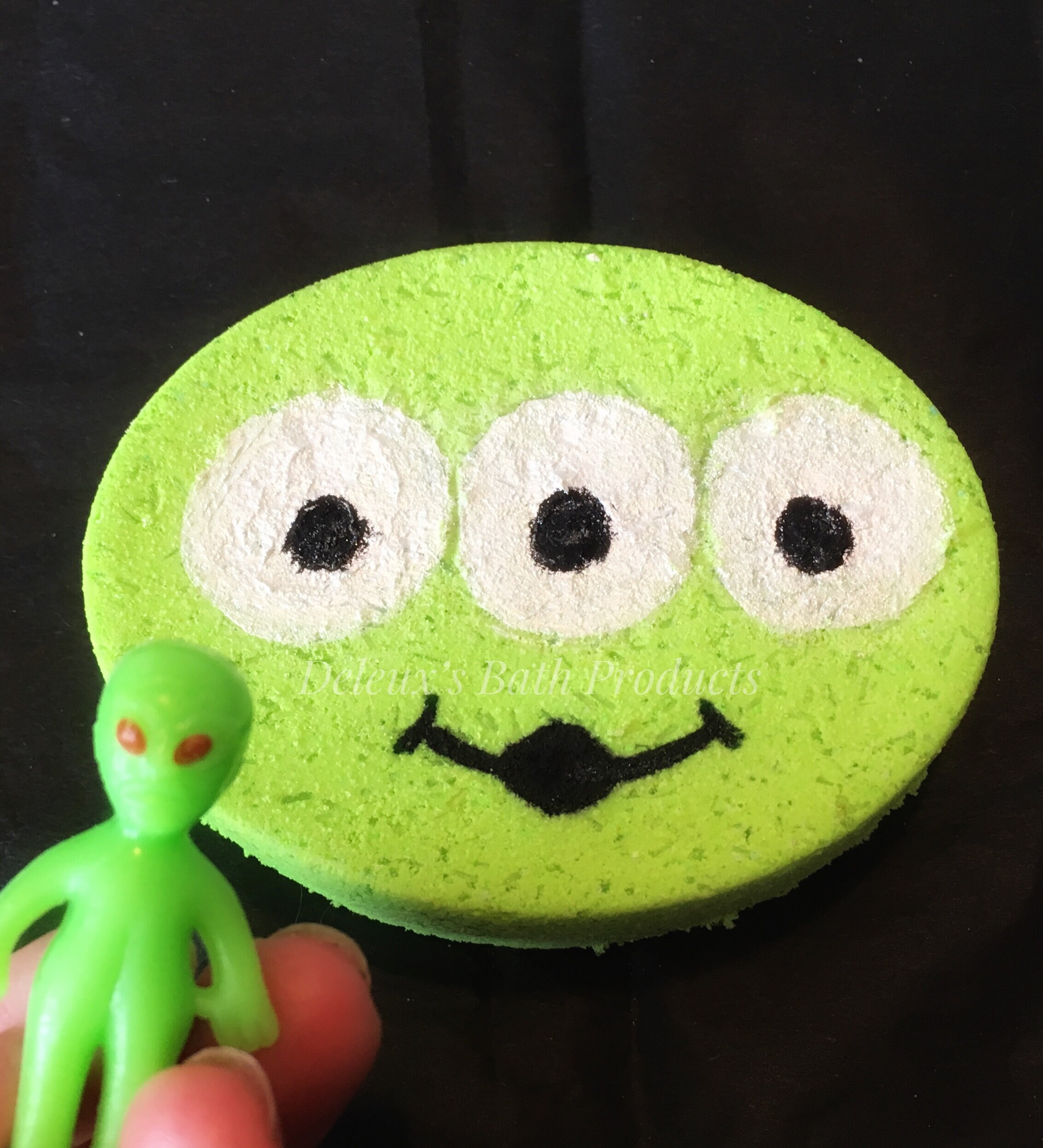 Alien Bath Bomb. Alien Toy Inside Bath Bomb. The | Etsy