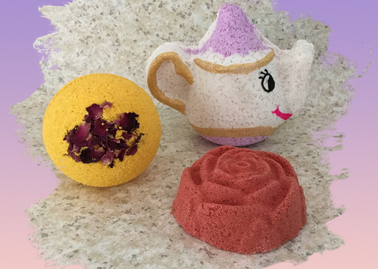 Princess Bath Bomb Sets. Beauty and the Beast Bath Bombs. - Etsy