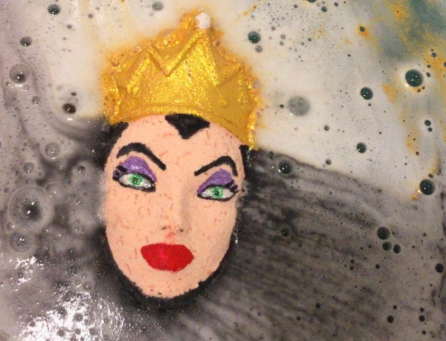Evil Queen Bath Bombs. Sea Witch Bath Bomb. Mirror Queen Bath | Etsy