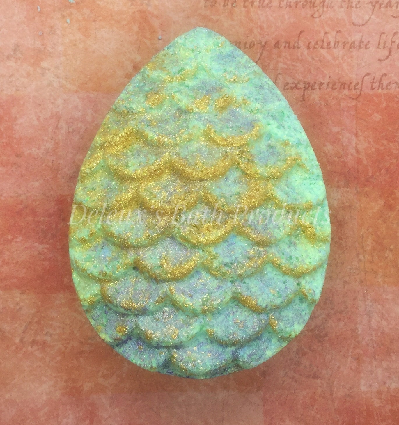 Mermaid Scale Bath Bomb. Mermaid Scales. Mermaid Bath Bomb. | Etsy