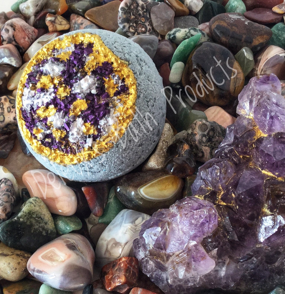 Geode Bath Bombs. Pretty Bath Bomb. Mother's Day Gift. Party Favour ...