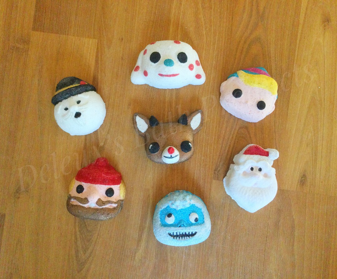 Christmas Bath Bombs. Reindeer Bath Bomb. Bumble Bath Bomb. Santa Bath ...