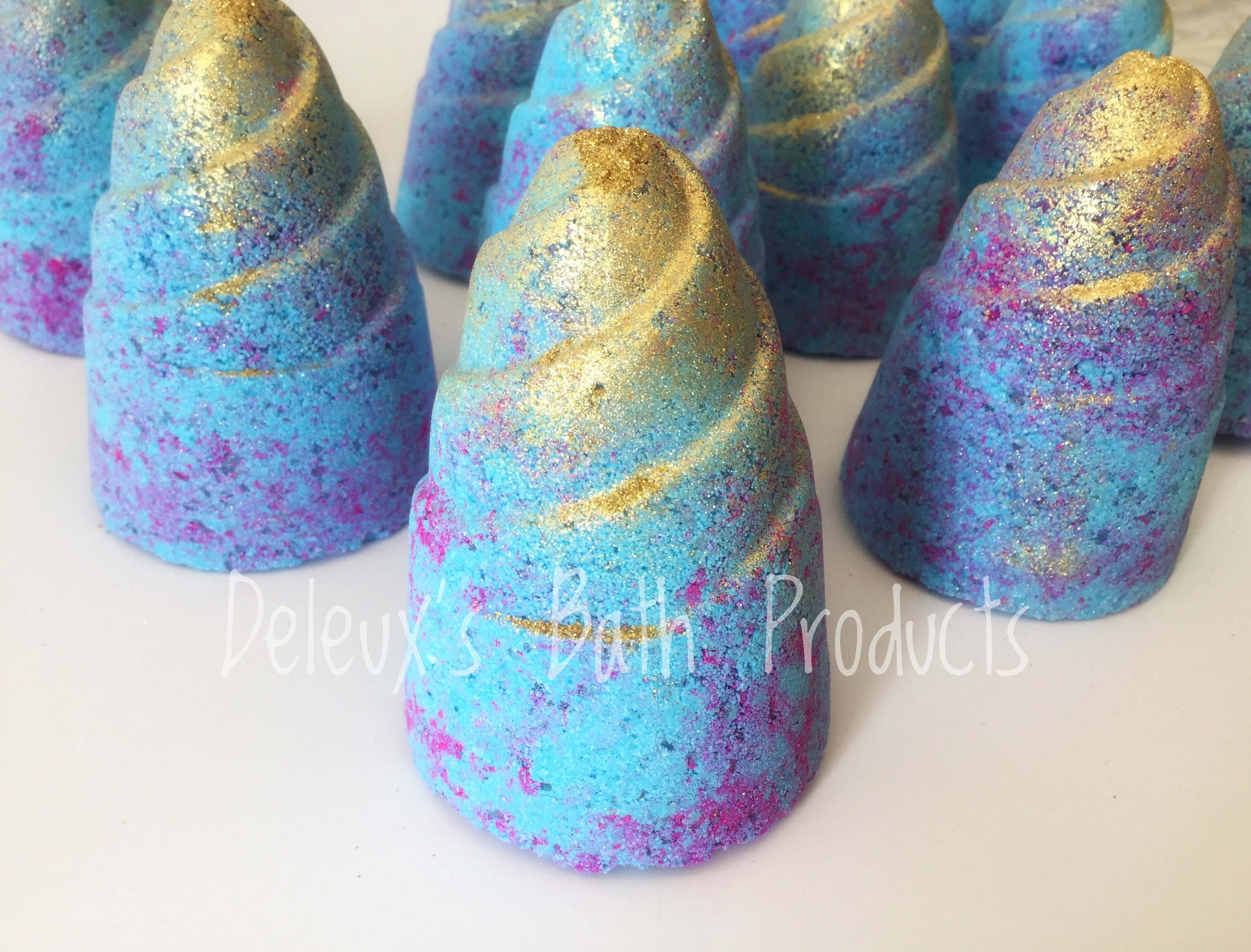 Unicorn Bath Bombs. Unicorn Horn Bath Bombs. Unicorn Themed | Etsy