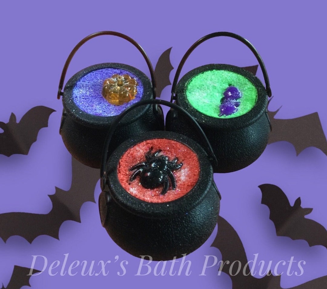 Cauldron Bath Bombs. Witches Brew Bath Bomb. Witch Bath Bomb. Halloween ...