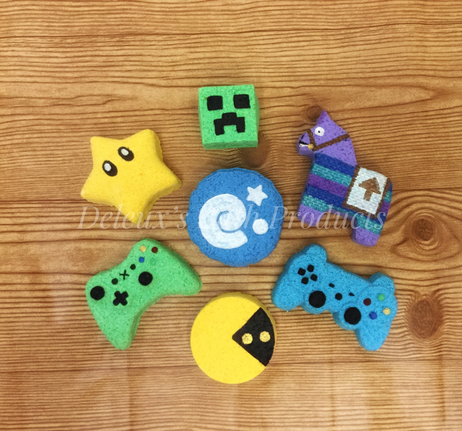 Gamer Bath Bomb Set. Party Favours. Gamer Bath Bomb. Themed | Etsy