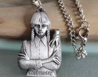 Wednesday Addams Necklace Ophelia Hall Window Room - Etsy