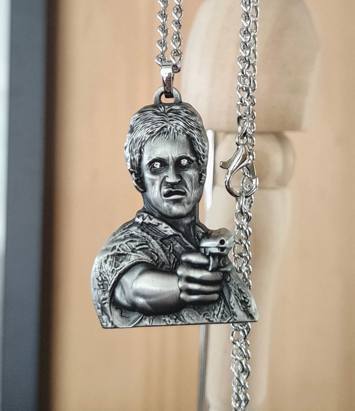 Tony Montana Scarface Pendant Necklace New Gift Gangster Gift - Etsy