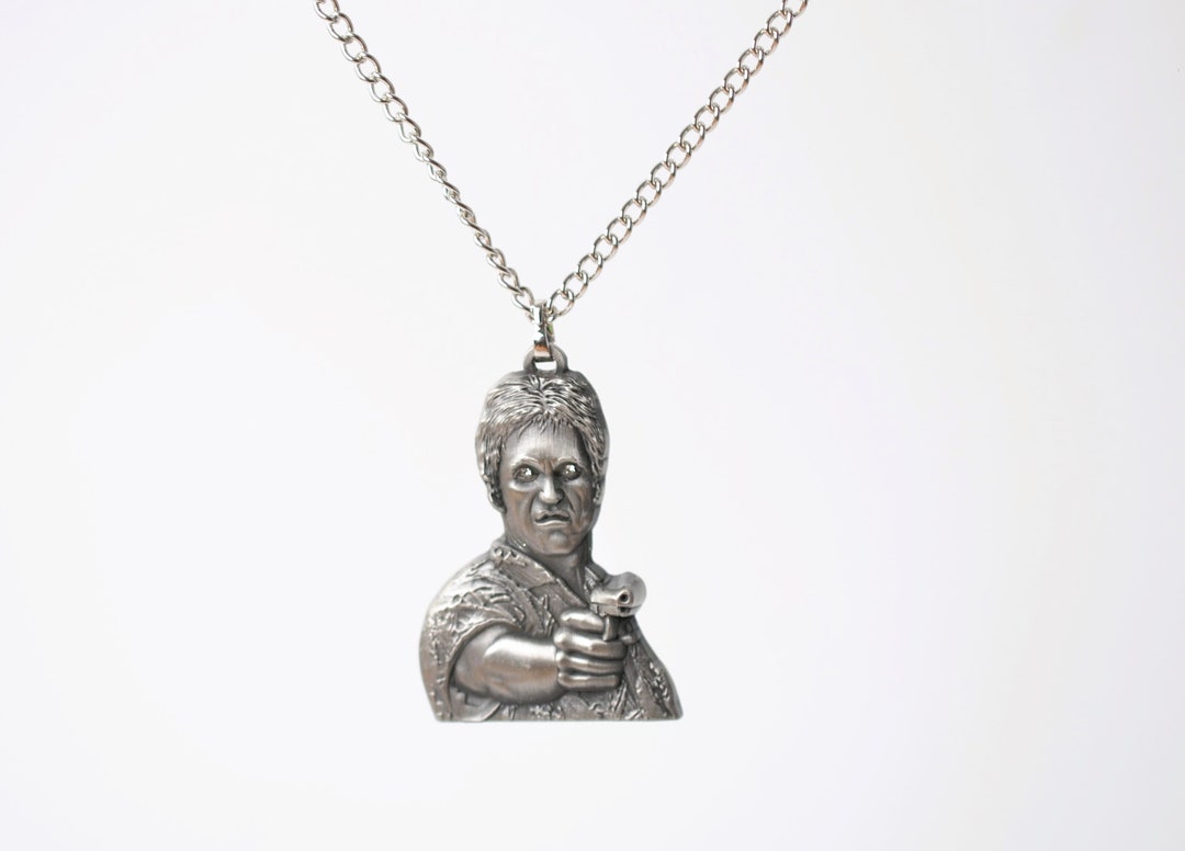 Tony Montana Scarface Pendant Necklace - Iconic Gangster Jewelry ...