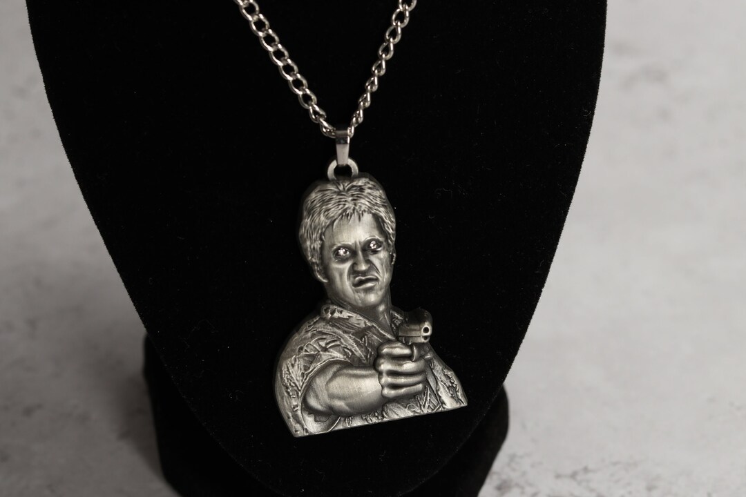 Tony Montana Scarface Pendant Necklace New Gift Gangster - Etsy