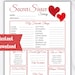 Secret Sister Gift Survey, Printable Secret Sister Form, Secret Sister ...