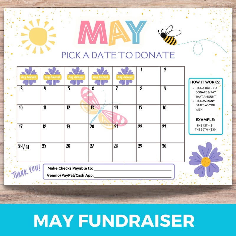 May Tracker - Etsy