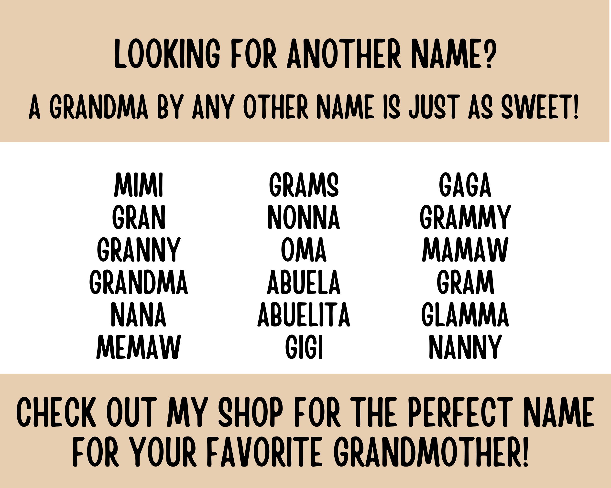 Grammy Grandparents Day Handprint Craft, Grammy Gift From Kids, Mothers ...