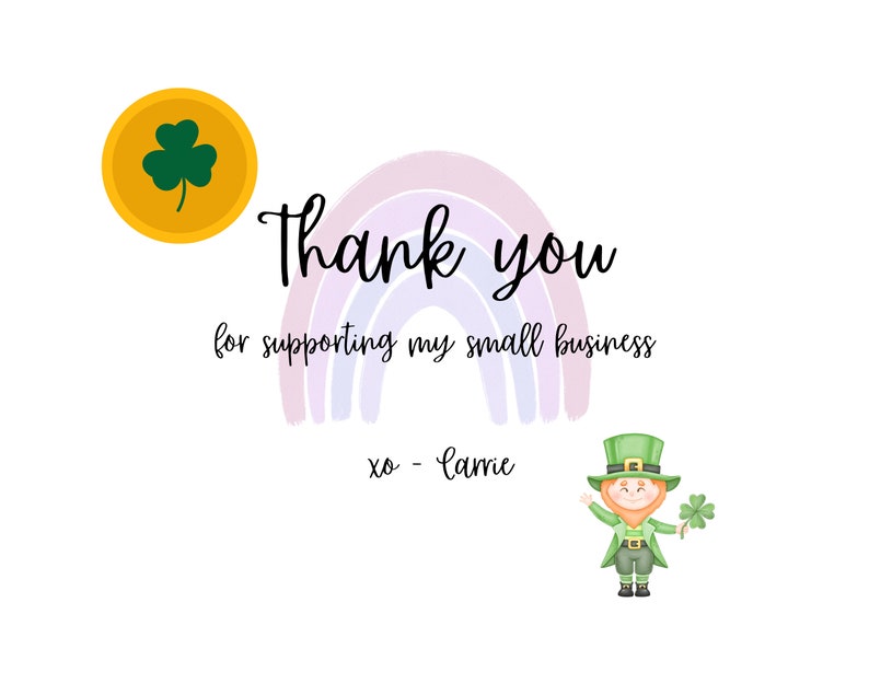 March Fundraiser, St Patricks Day Candy Gram, Editable School ...