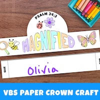 MAGNIFIED 2025 VBS Coloring Sheets 5 Pages for Each Day's Theme ...