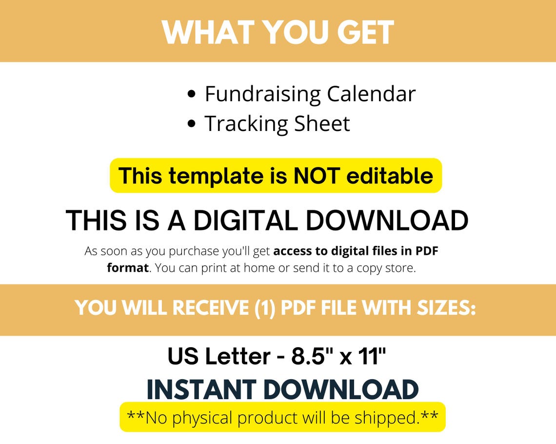 Choir Fundraiser Calendar, Pick a Date to Donate, Cash Calendar, Choir ...