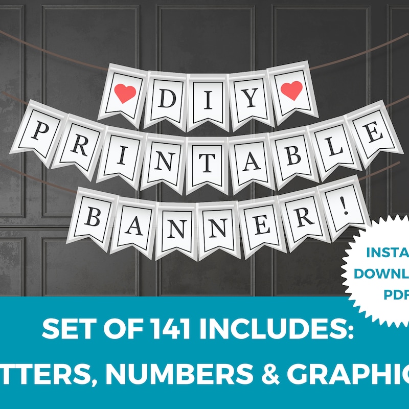 Holiday Banner Pdf - Etsy