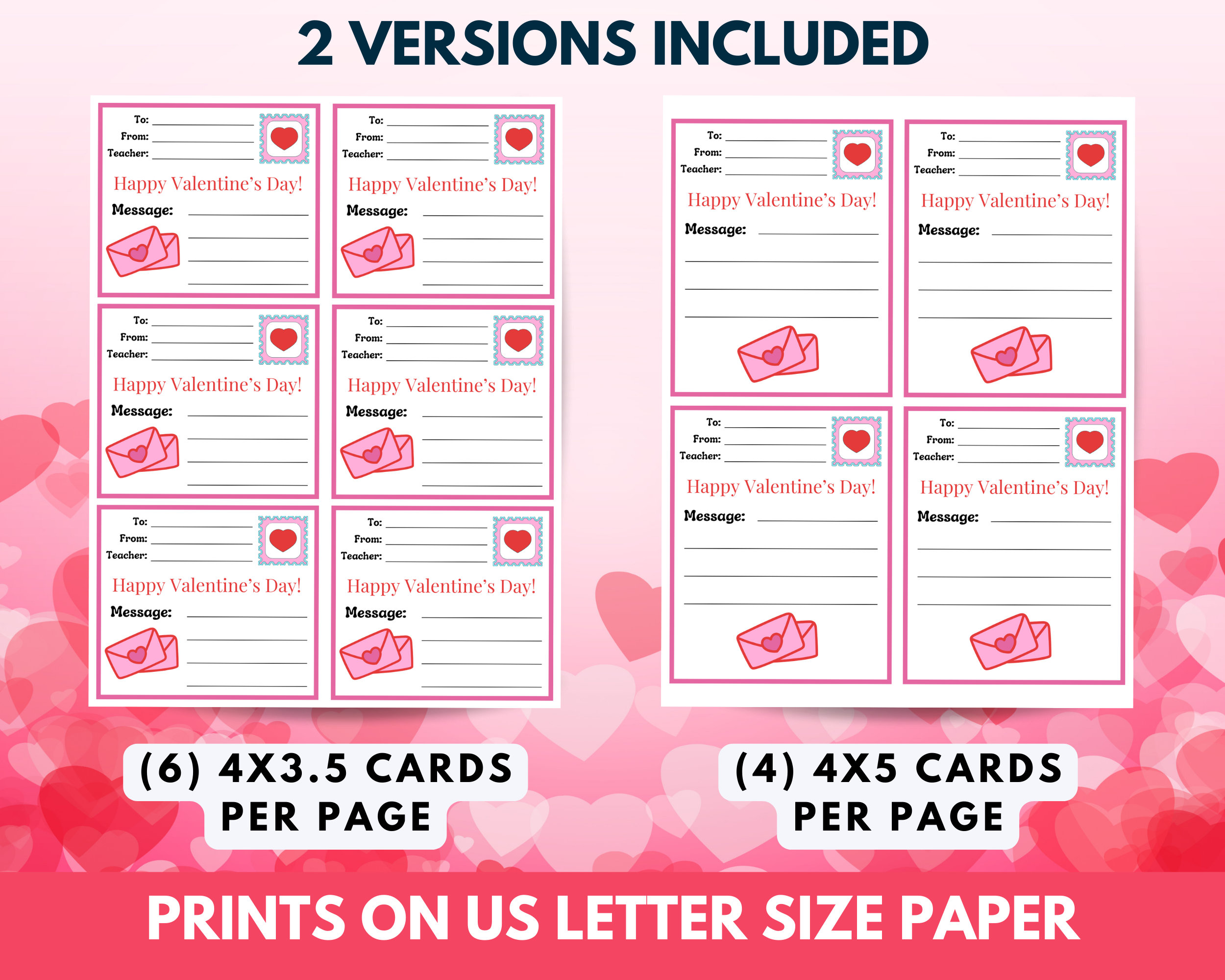 Editable Valentine's Day Candy Gram Form, Valentine School Fundraiser ...