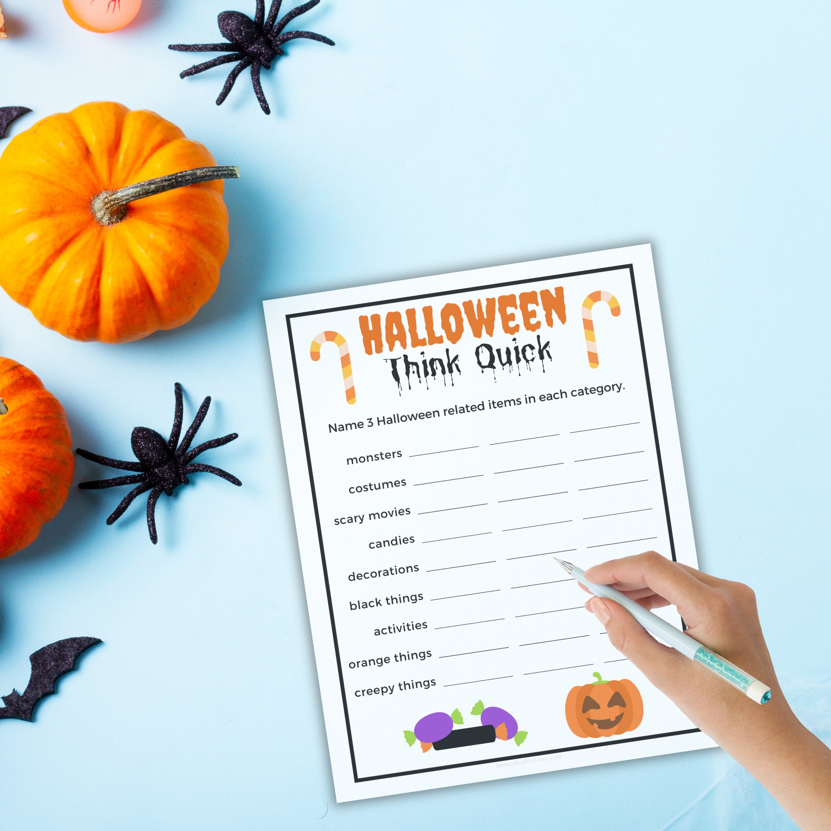 Halloween Printable 13 Game Bundle | Halloween Party Games | Halloween ...