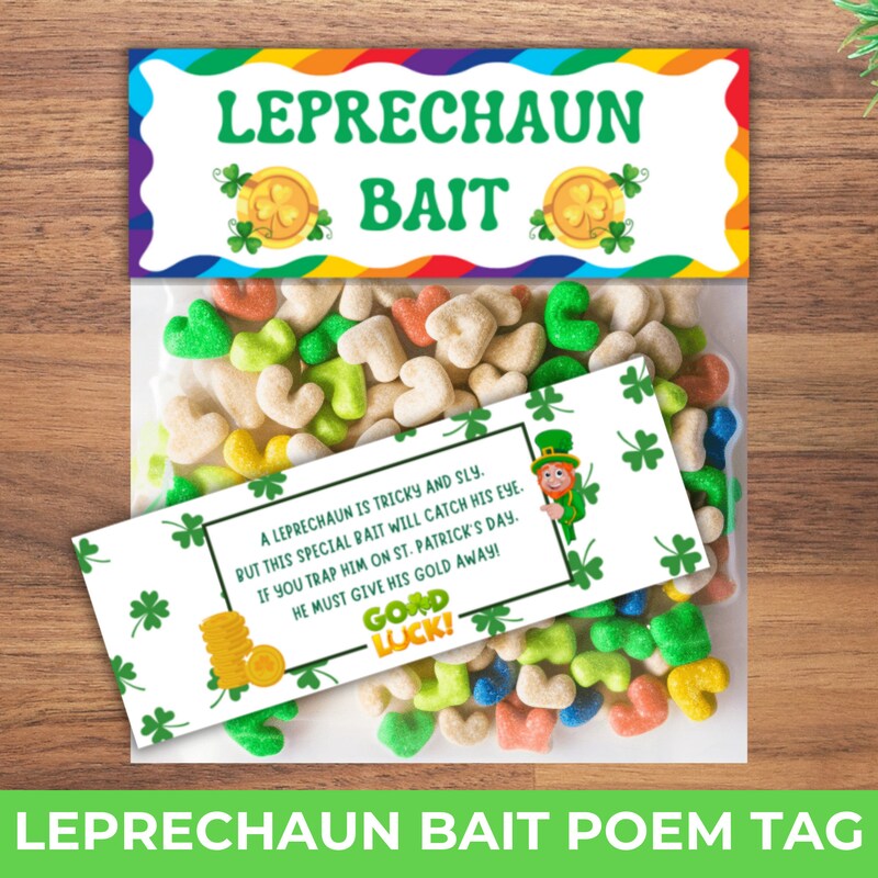 Leprechaun Bait Tag - Etsy
